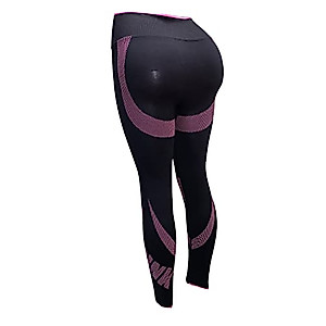 Victoria's Secret Pink Active Seamless Tight Legging Color Black/Pink Size X-Small New