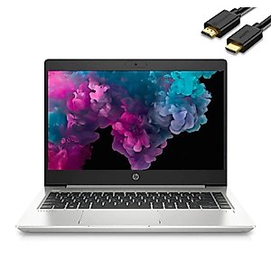 HP ProBook 440 G7 14" FHD 1080p IPS Business Laptop (Intel Quad-Core i5-10210U, 16GB DDR4 RAM, 256GB SSD + 1TB HDD) Backlit, HD Webcam, Type-C, HDMI, RJ-45, Windows 10 Pro + HDMI Cable