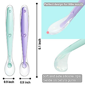 PandaEar Baby Fresh Fruit Food Feeder Pacifier Teether (3 Pack) |Food Dispensing Spoon (1 Pack)| Food Grade Soft Safe BPA-Free Silicone Pouches (3 Extra)|Soft Spoons (2 Pack)