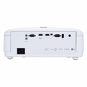 ViewSonic True 4K Projector with 3500 Lumens HDR Support and Dual HDMI for Home Theater Day and Night, Stream Netflix with Dongle (PX747-4K)