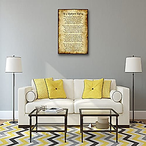 Rudyard If Poster Modern Poem Framed Motivational Wall Art Print Retro Canvas Inspirational Quotes Poster Vertical Picture For Bedroom Deco Framed (12x18 inch)