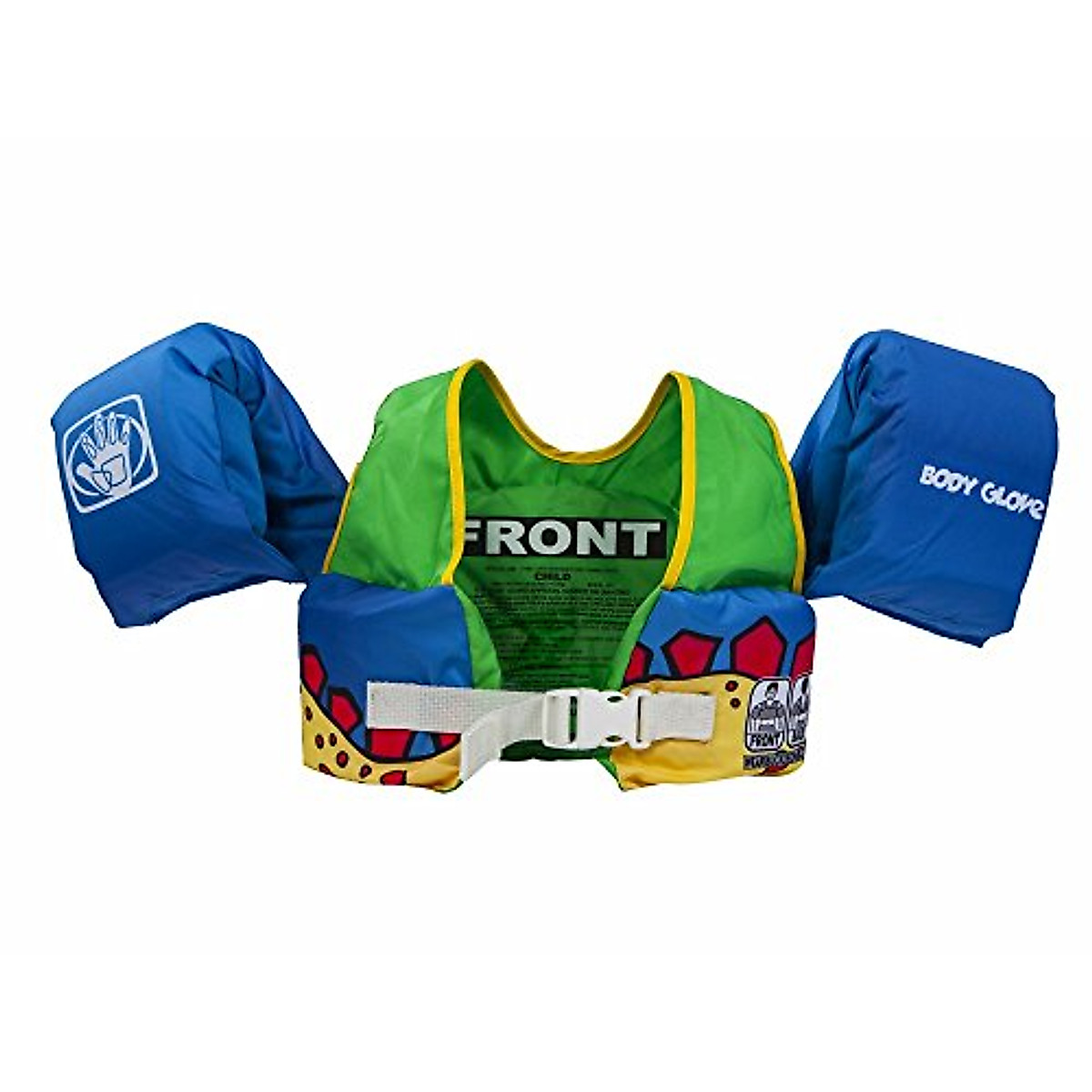 Body Glove Dinosaur Swim Life Jacket Multicolor, Child