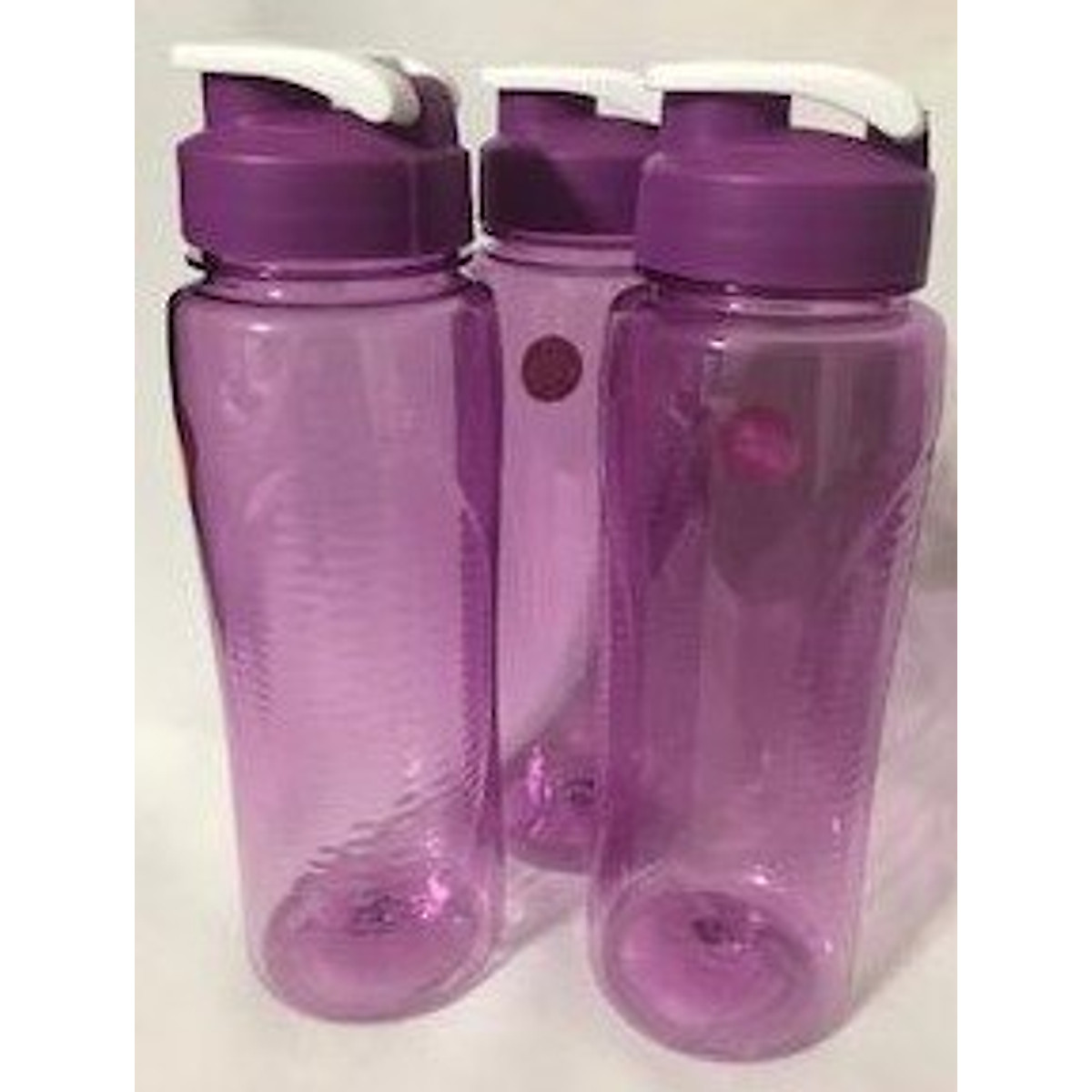 Water Bottle with Flip-top Lid, 24 OZ, (PACK OF 3)
