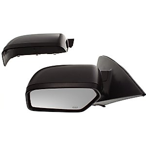 Kool Vue Left Power Heated Door Mirror Compatible With Ford Fusion 2006-2010 with 2 Caps Models Without Electronics & Premium Package