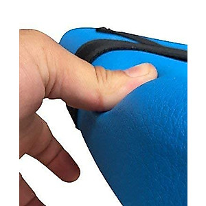 HydroSlide Sliding Shower Chair for Bathtub, Elderly Assistance Products, Transfer Chair Assist for Seniors, Disabled Products for Adults, Bathroom Aid, Padded Swivel Seat, Back, & Handles, Adjustable (Blue)