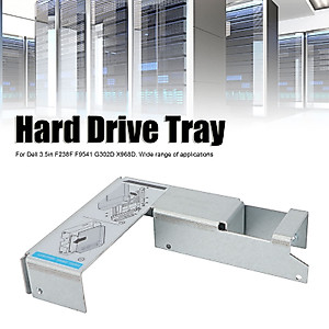 Hard Drive Tray 2.5in to 3.5in SSD Adapter Hard Drive Adapter Bracket for Dell R710 R720 R730 R630 R610,2.5 inch SSD Adapter for Dell 3.5 inch F238F SAS SATA Carrier Box
