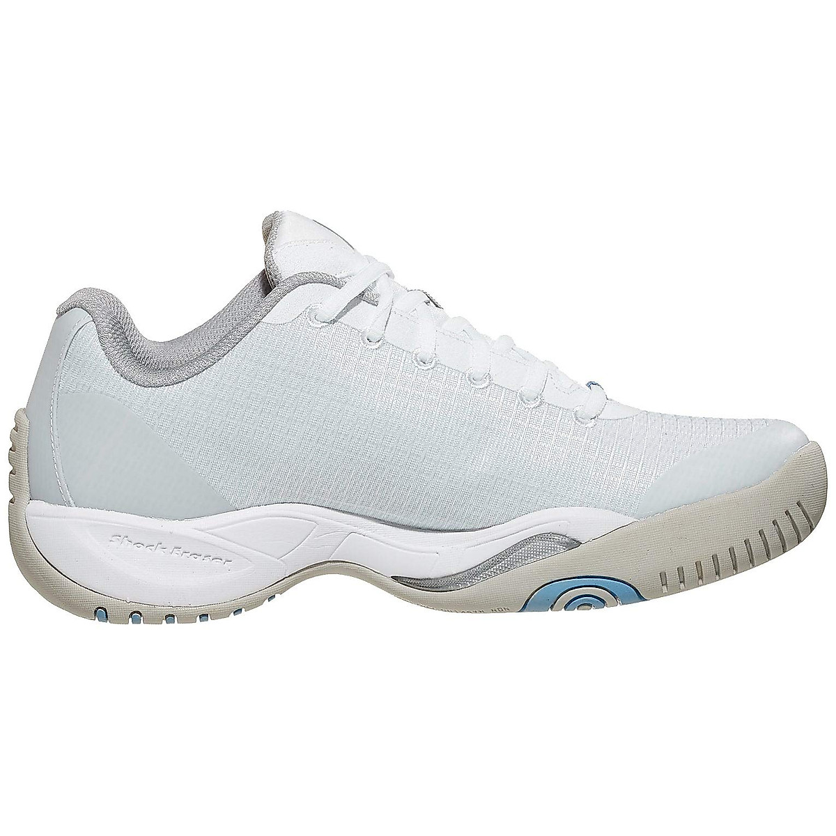 Prince T22.5 White/Blue Wom's 8.0