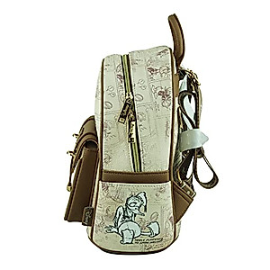 Wondapop Disney Donald Duck 11" Vegan Leather Fashion Mini Backpack