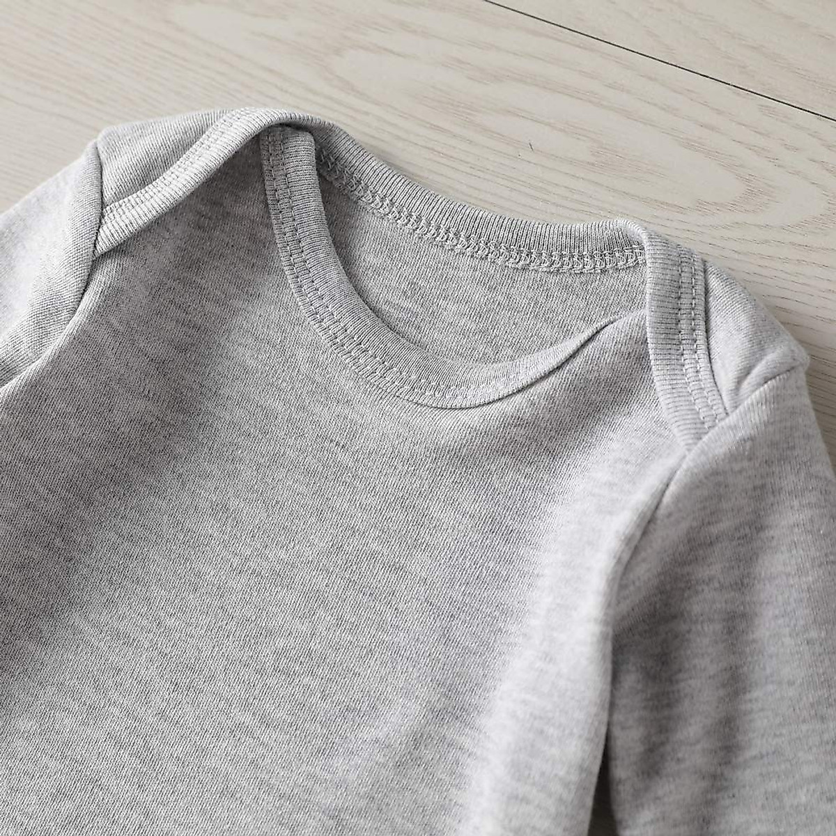 shlrzy Handsome just Like dad Newborn Baby boy Clothes Funny Baby Bodysuits graylong,0-3Months