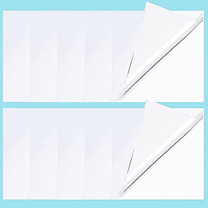 10 Packs TPU Air Mattress Patch Repair Kit, Clear Vinyl Pool Patches for Inflatables Toys/Boats, Bounce House, Swimming Pool, Waterproof Bag, Tubes Air Bed, Pool Float, Tent, Canvas, Umbrella, 2.8inch