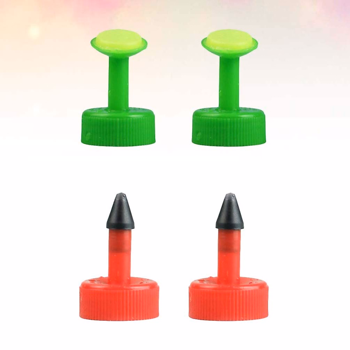 Happyyami Hose Sprinkler 8pcs Sprinkler Water Bottle Shower Head Shower Sprayer Watering Nozzle for Bottle Garden Plant Sprayer Head Small Watering Nozzles Watering Can Flowers