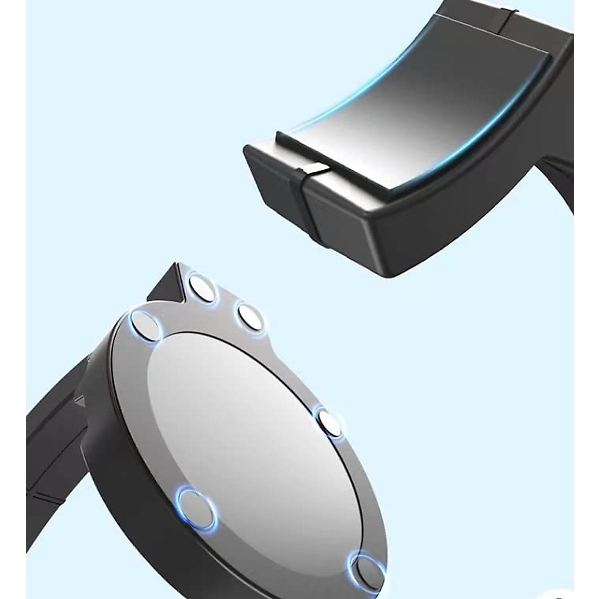 Multi-Funtions Headphone Stand Headset Holder for SteelSeries arctis 9X & arctis pro & arctis 7 Gaming Headset and Others (Black)