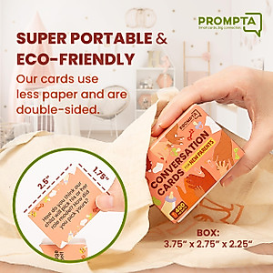 400 Conversation Cards for New Parents - Fun Questions to Connect and Talk About Parenting Essentials – Gift for New Mom Gifts for New Dad - Conversation Starters for Couples Gifts