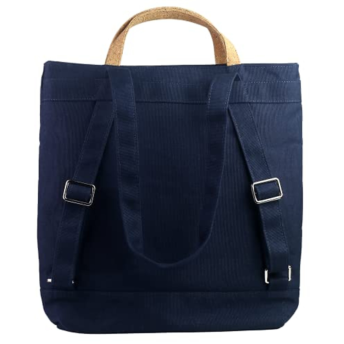 Kuratist - DEERN Totepack - 2 in 1 Backpack - 14L - Fits 13.3" Laptops - Used for Shopping/Work/Trips/Office/School (Navy)