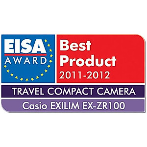 Casio High Speed Exilim Ex-zr100 Digital Camera Black Ex-zr100bk