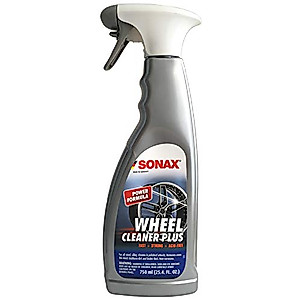 Sonax Wheel Cleaner Plus (230400), Rim Cleaner, Color Changing Wheel Cleaner, Break Dust Cleaner, 750ml / 25oz