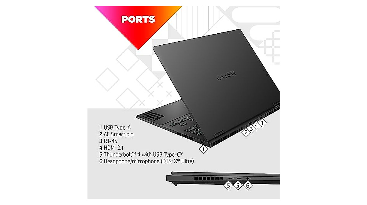 HP OMEN 16" Gaming Laptop | i7, RTX 4060, FHD Display