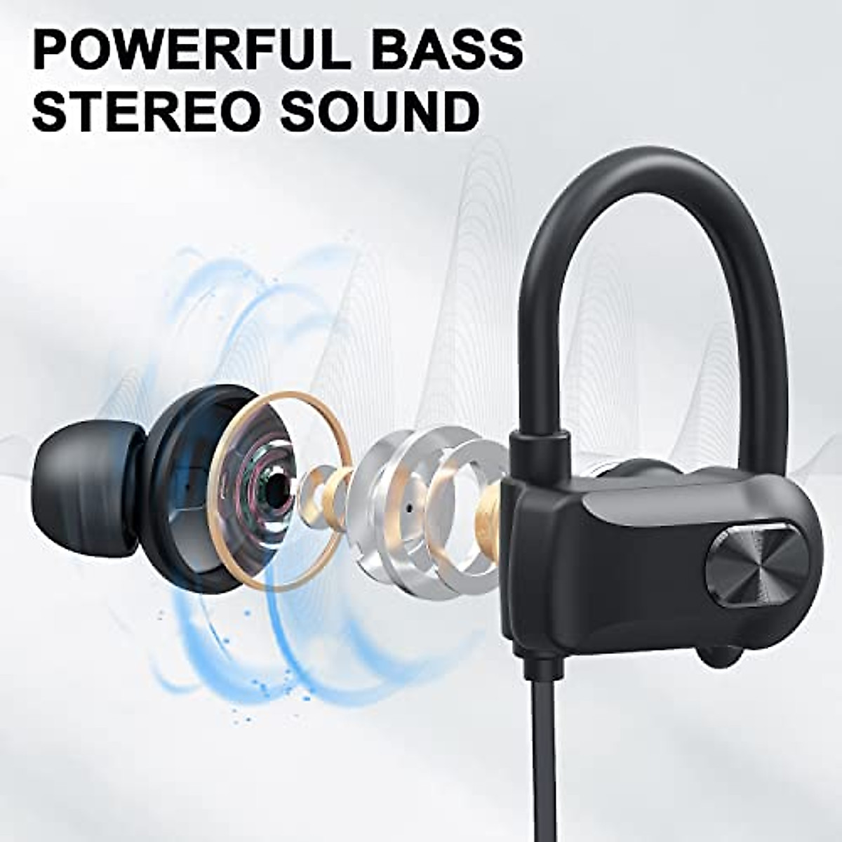 LOETRUY USB C Headphone,Type C Earphone for Samsung, Wired Earbuds with Microphone Earhook, Wired Headphones for Galaxy S22 S21 S20 Ultra Plus Note20, iPad Pro Air 4 Mini 6, OnePlus 9