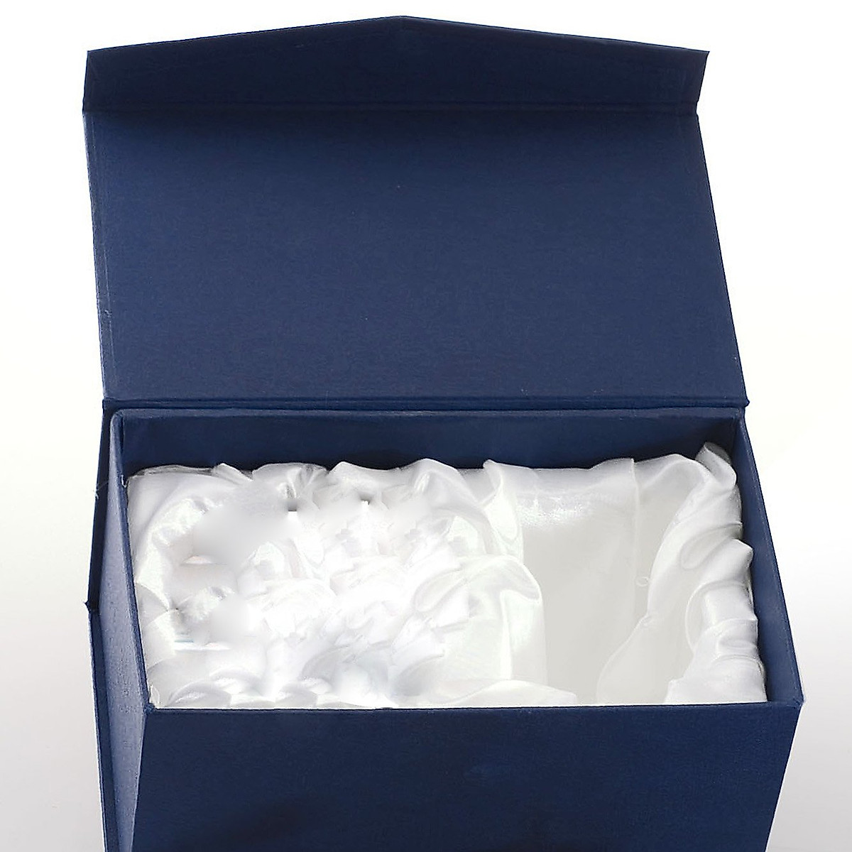 Amlong Crystal Globe (3 inch Diameter) on Crystal Stand with Gift Box - 4.75 Inch Tall