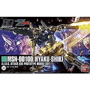 HGUC Mobile Suit Zeta Gundam 1/144 Hyaku Shiki Plastic Model
