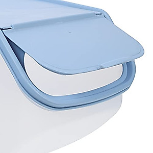 PATKAW Chinchilla Sand Bath Box Gerbil Bathroom Dwarf Hamster Bathtub Hedgehog Toilet for Guinea Pig Squirrel Other Small Animals Cage Accessories