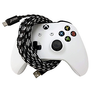 AGOZ PS4 Micro USB Charger Cable, Braided Heavy Duty Micro USB Fast Charger Cable Charging Cord for Sony PlayStation 4 Slim PS4 Dualshock 4 Controller and Xbox One Controller (4ft)