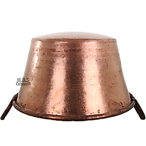 Cazo de Cobre Puro 30" Para Carnitas Classic Traditional Tacos Pure 100% Copper Mexico Heavy Duty Gauge