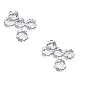Child Proof Clear View Stove Knob Covers (Set of 5) - 2 Pack