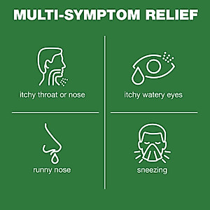 GenCare - Cetirizine HCL 10 mg (200 Caplets) - 24 Hour Allergy Relief Pills - Non Drowsy Generic OTC Allergy Medication - Antihistamine Medicine for Sneezing, Runny Nose & Itchy Eyes - Generic Zyrtec