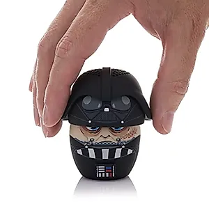 Bitty Boomers Star Wars Darth Vader with Removable Helmet Bluetooth Speaker, Multicolor