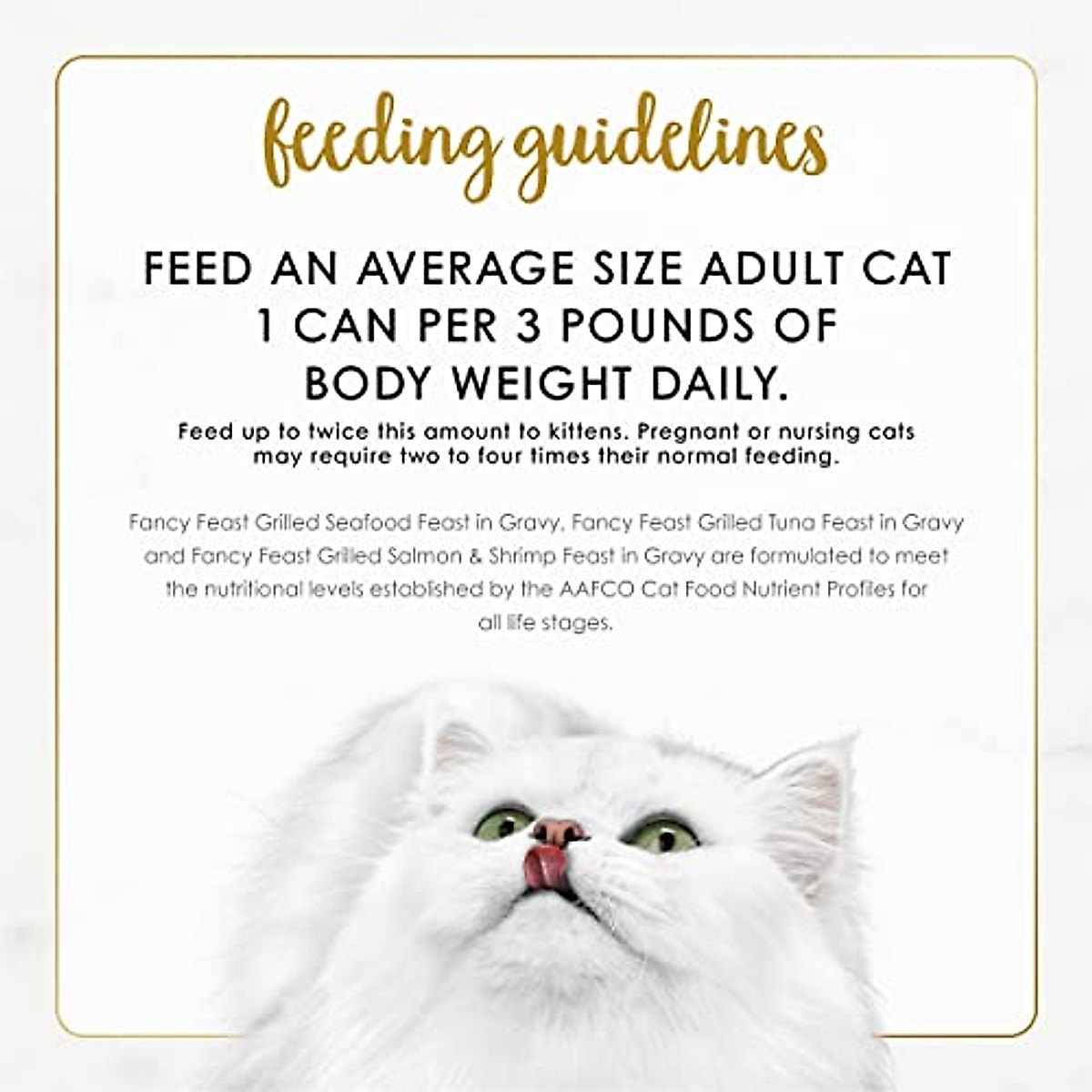 Fancy Feast Grilled Wet Cat Food Seafood Collection in Wet Cat Food Variety Pack - (30) 3 Oz. Cans