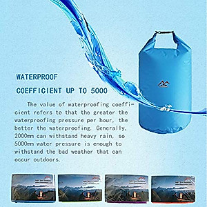5L/10L/20L/40L/70 Floating Waterproof Dry Bag,Lightweight Waterproof Bag Perfect Drybag Sack for Beach, Fishing, Kayaking, Boating, Hiking, Camping (Orange,70L)