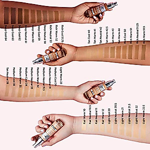 IT Cosmetics Your Skin But Better Foundation + Skincare, Medium Neutral 31 - Hydrating Coverage - Minimizes Pores & Imperfections, Natural Radiant Finish - With Hyaluronic Acid - 1.0 fl oz