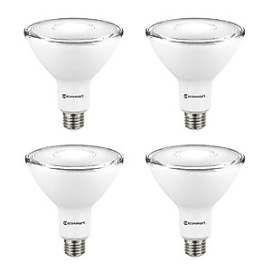 EcoSmart 90-Watt Equivalent PAR38 Non-Dimmable Flood LED Light Bulb Daylight (4-Pack)