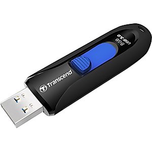 Transcend 8GB Jetflash 790 USB 3.0 Flash Drive TS8GJF790K, Black