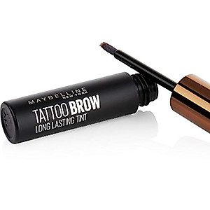Maybelline New York Brow Tattoo Longlasting Tint, Dark Brown, 4.9 ml,1 Count (Pack of 1),B2998500