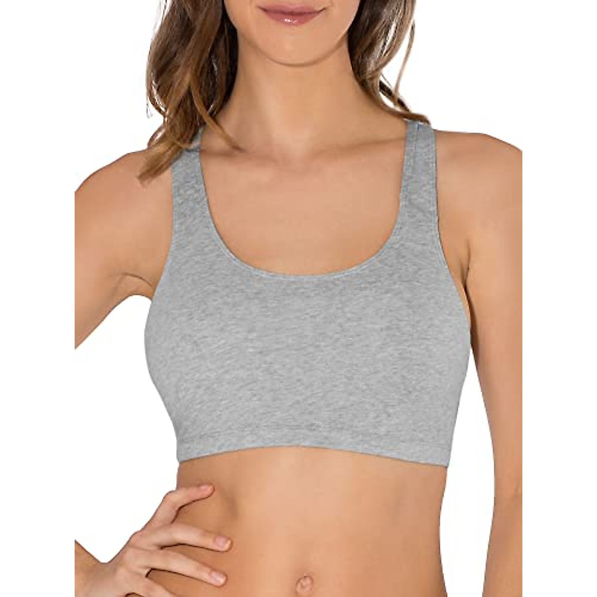 Fruit of the Loom Womens Built Up Tank Style Sports Bra