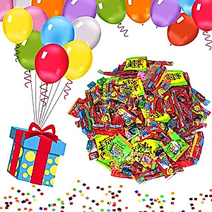 BULK CANDY MIX, 10 LB of Assorted Individually Wrapped, Big Box of Candy Variety, Includes Sour Patch Kids, Rainbow, Strawberry, Watermelon, Cherry Twizzers, Assorted Jolly Ranchers
