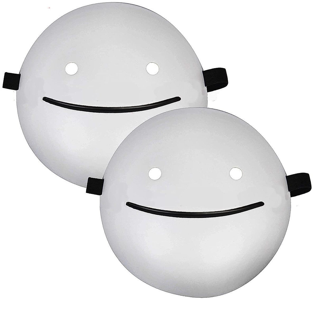 XGS Halloween White Smile Dream Mask - Cosplay Masquerade Party Mask ,Same Style for Music Video - Dream Mask Cosplay（22.5cm）, 23.5CM