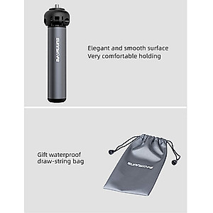 Darkhorse Multifunctional Lightweight Aluminun Alloy Desktop Tripod for osmo Pocket 2 Action Camera (Mini, Titanium)