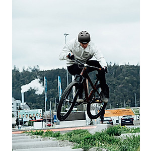 TSG Evolution Bike & Skate Helmet w/Snug Fit in Satin Black | for Cycling, BMX, Skateboarding, Rollerblading, Roller Derby, E-Boarding, E-Skating, Longboarding, Skating (Satin Black, L/XL 57-59 cm)…