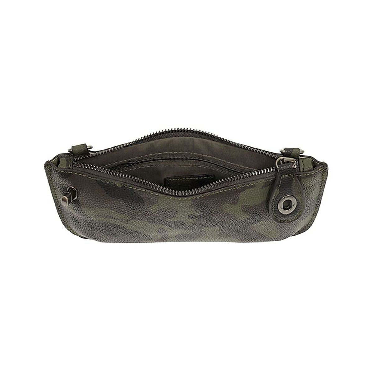 Joy Susan Mini Crossbody Wristlet Clutch (Olive Camo)