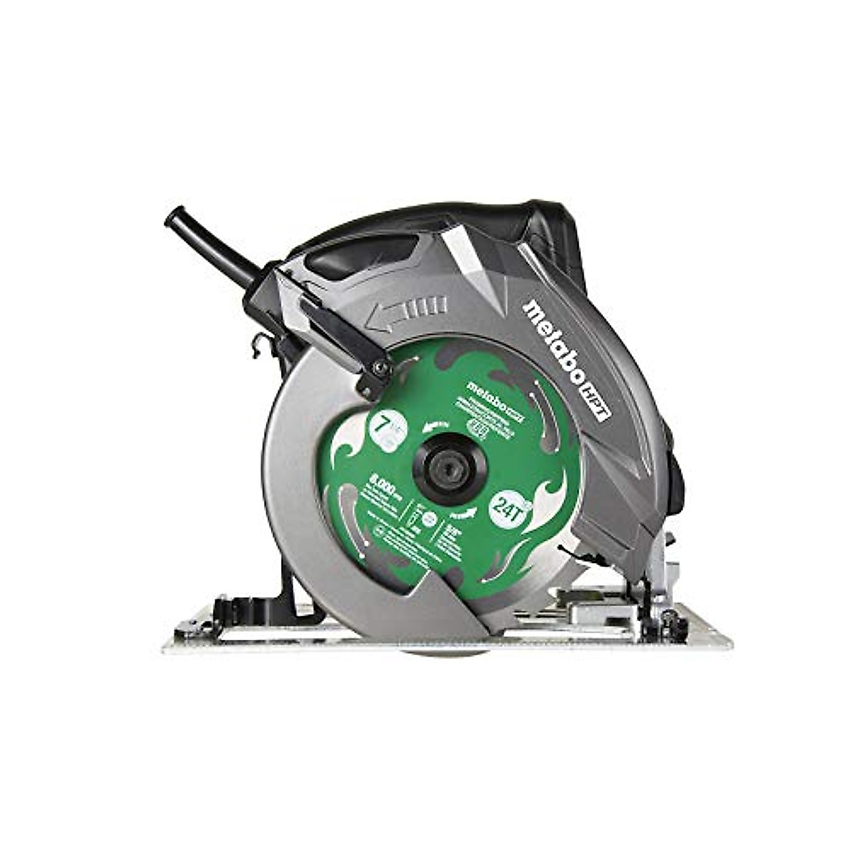 Metabo HPT Circular Saw Kit | RIPMAX | 7 1/4-Inch Blade | 6,800 RPM | Dust Blower Function | 5-Year Warranty | C7UR
