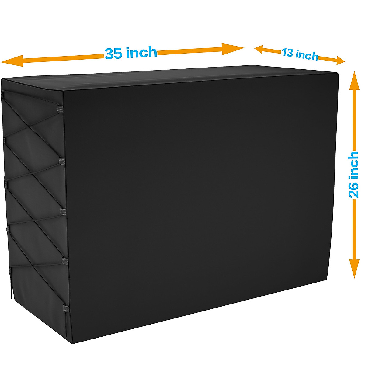 Mini Split Cover,Large Condenser Cover For Mini Split Ac Covers For Outside Unit- 600D Oxford Fabric Heavy Duty Rectangle Air Conditioner Cover Outdoor Compressor.condenser Covers