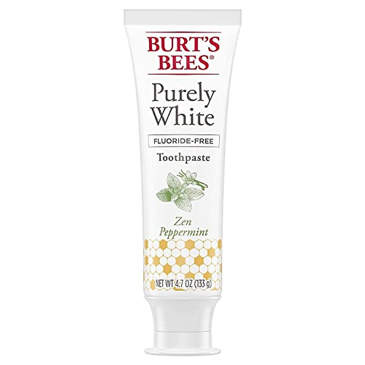 P&G-Burts Bees Toothpaste Purely White 4.7 Ounce Zen Peppermint (Pack of 2)
