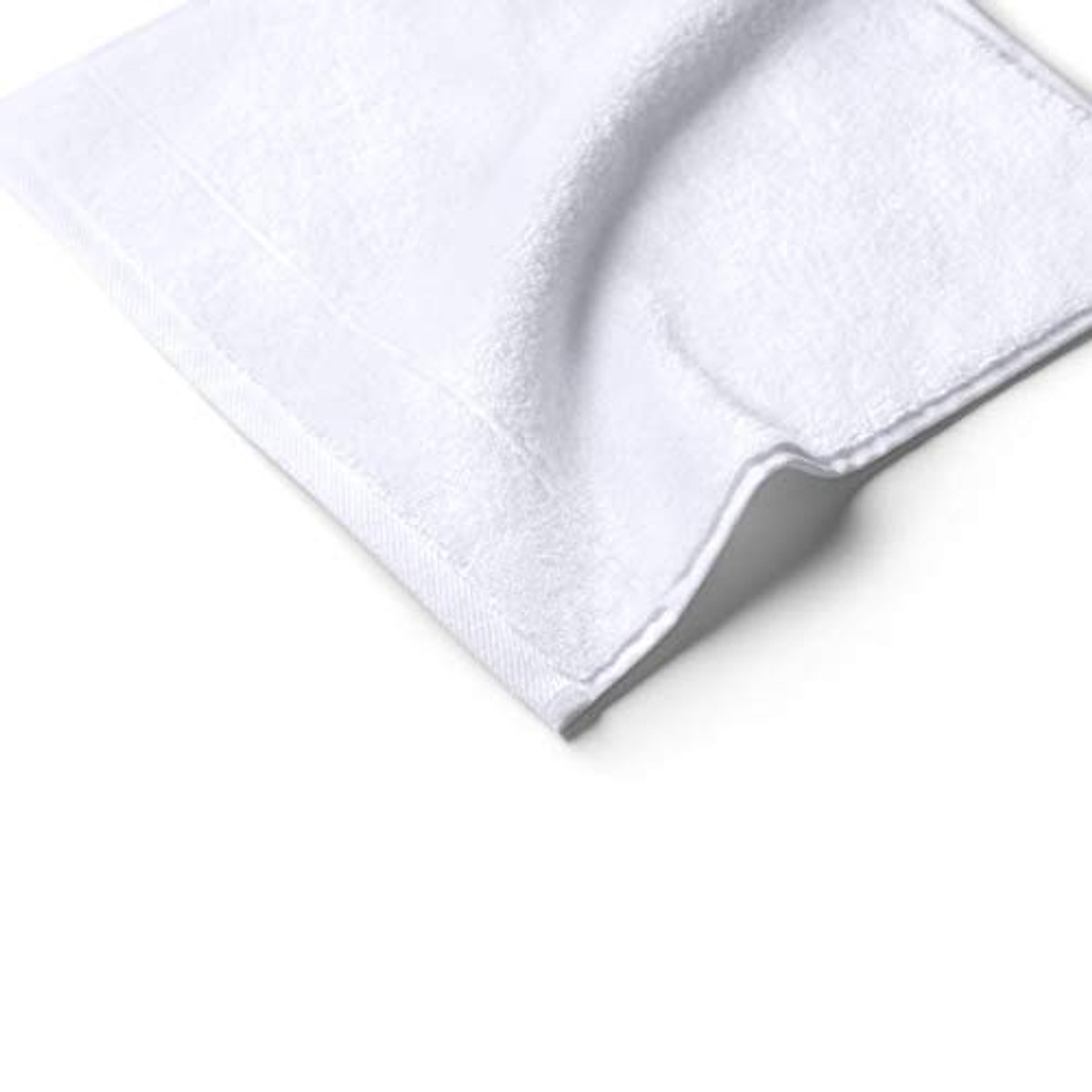 Brooklinen Towel, Luxury Cotton Super Plush Spa Washcloths in White - Set of 2
