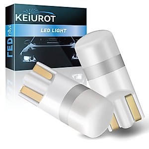 Keiurot House Number Light Bulb 194 193 Bulb Address Light Bulb Sign Replacement Bulb Kit 10-30Volt AC/DC, Address Bulb Landscape Cabinet Lighting White, 2Pack