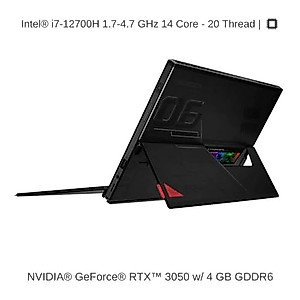 HIDevolution ASUS ROG Flow Z13 GZ301ZC 13.4" WUXGA 120Hz Touch, 1.7 GHz i7-12700H, RTX 3050, 16 GB LPDDR5 RAM, 1 TB PCIe SSD, Windows 11 Pro