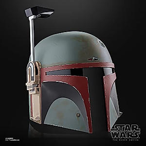 STAR WARS The Black Series Boba Fett (Re-Armored) Premium Electronic Helmet, The Mandalorian Roleplay Collectible for Kids Ages 14 and Up