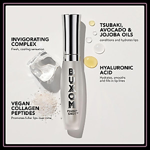 BUXOM Plump Shot Collagen-Infused Lip Serum, Cherry Pop